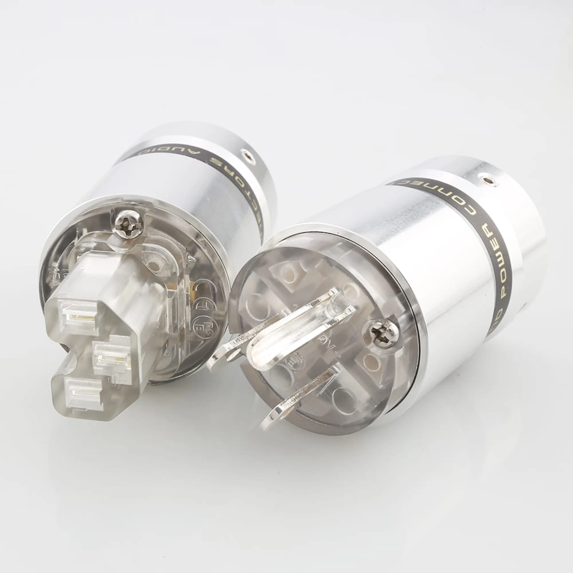 Reference Power Plugs for Hifi power Cables USA 3 pin + IEC (Pair ...